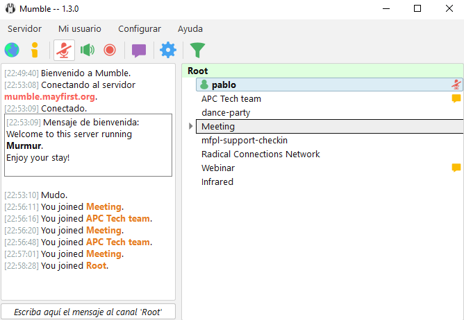 mumble-desktop.Es – Support